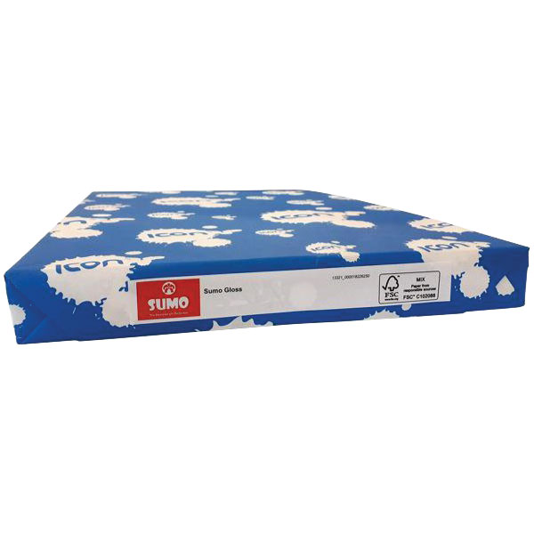 SUMO PRESENTATION PAPER A4 128GSM WHITE GLOSS PACK 500 Direct Office ...
